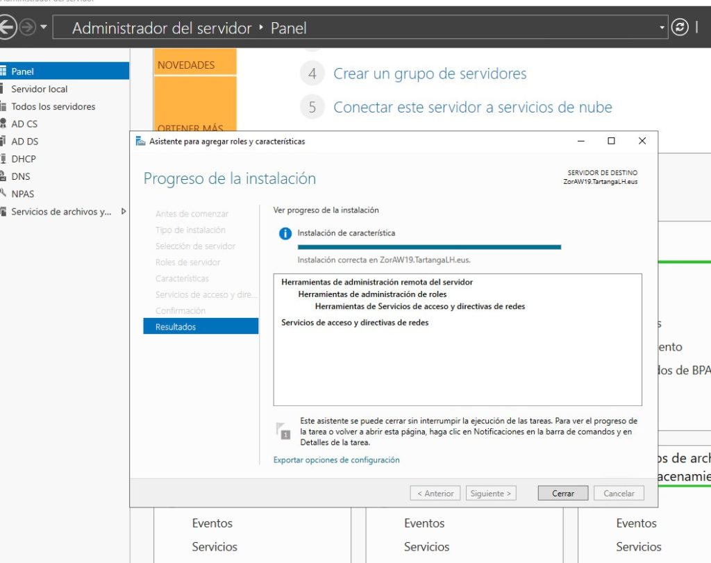 Configuración de un servidor NPS en Windows Server para la ...